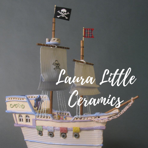 Pirate Ship Night Lights – Laura Little Ceramics